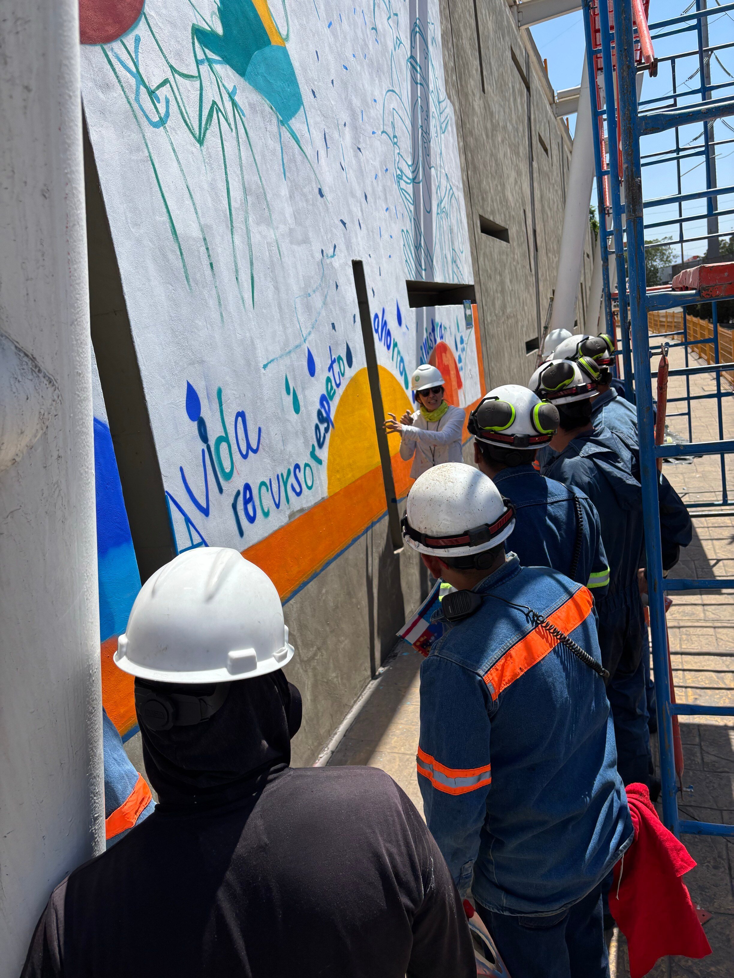 Acería Celaya inaugura un mural participativo por el Día Mundial del ...