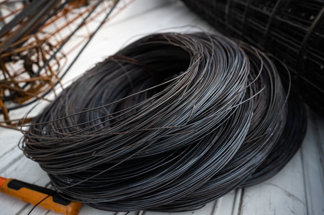 Los tipos de alambre más usados en la construcción
